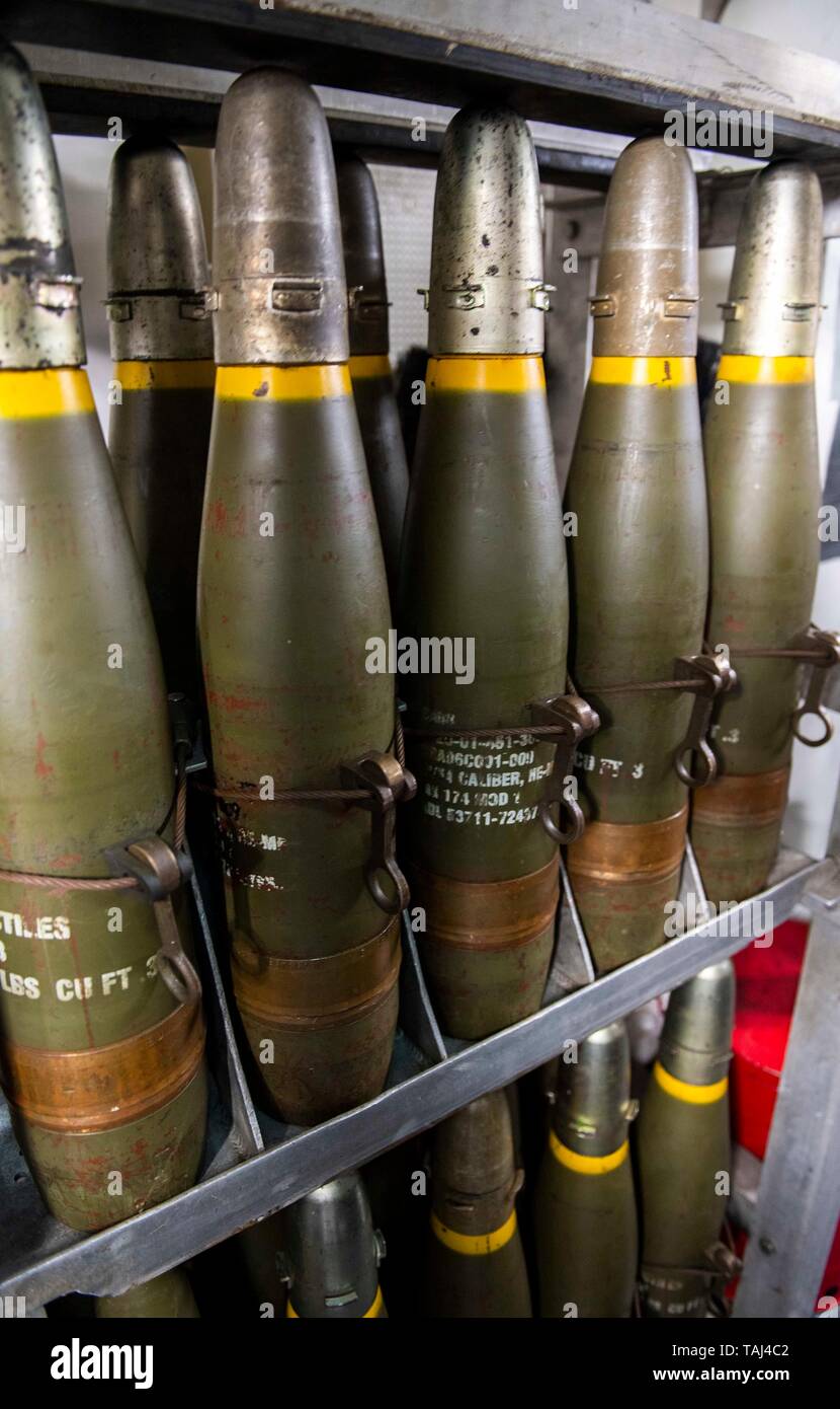 190525-N-CL550-0118 PHILIPPEAN SEA (May 25, 2019) — Seventy-pound ...