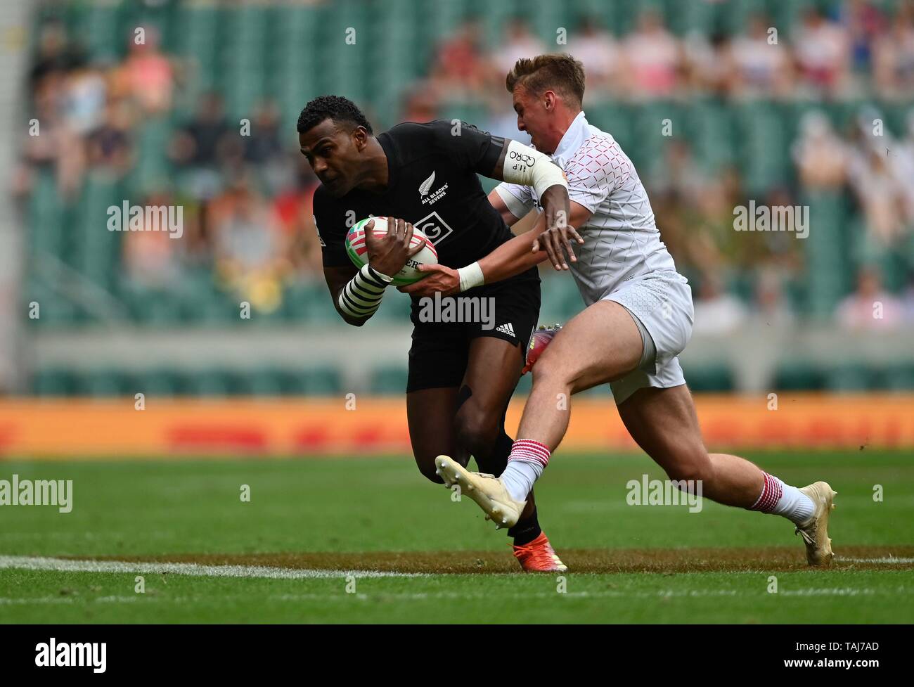 Twickenham. London. UK. 25th May 2019. HSBC world rugby sevens series ...