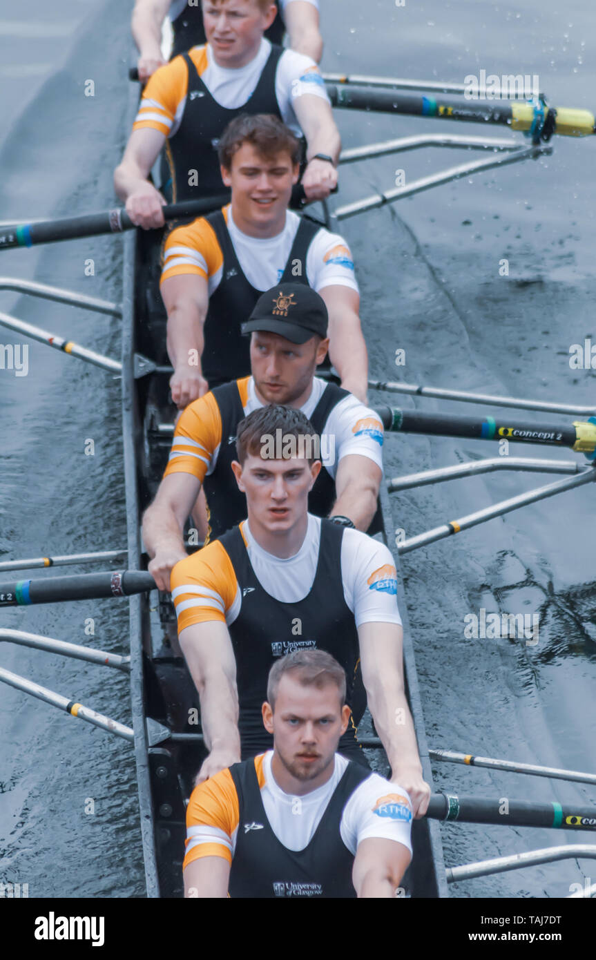 Glasgow university rowing team hi-res stock photography and images - Alamy