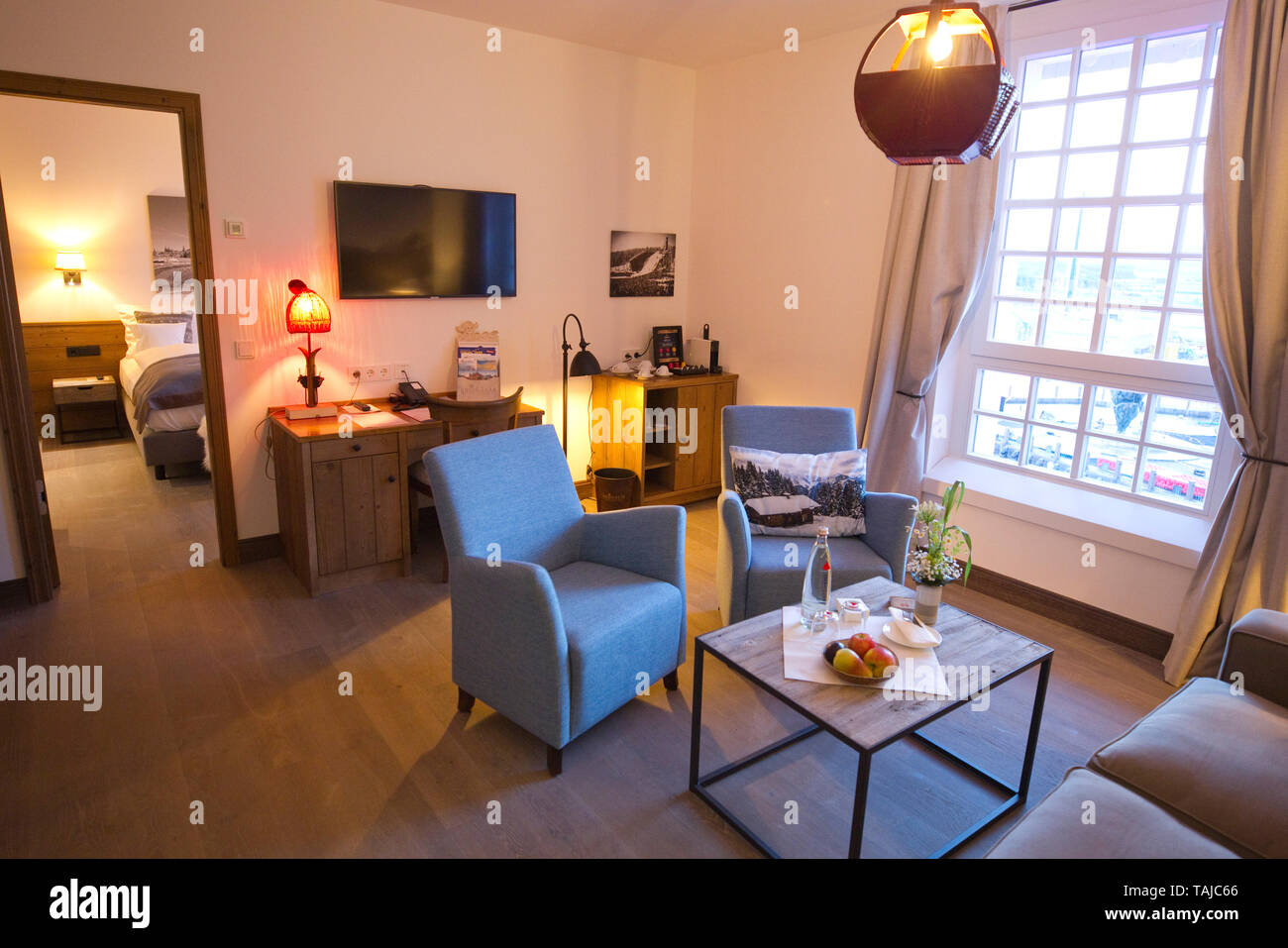 Rust, Germany - May 24, 2019: New Hotel Kronasar opens at Europa-Park ...