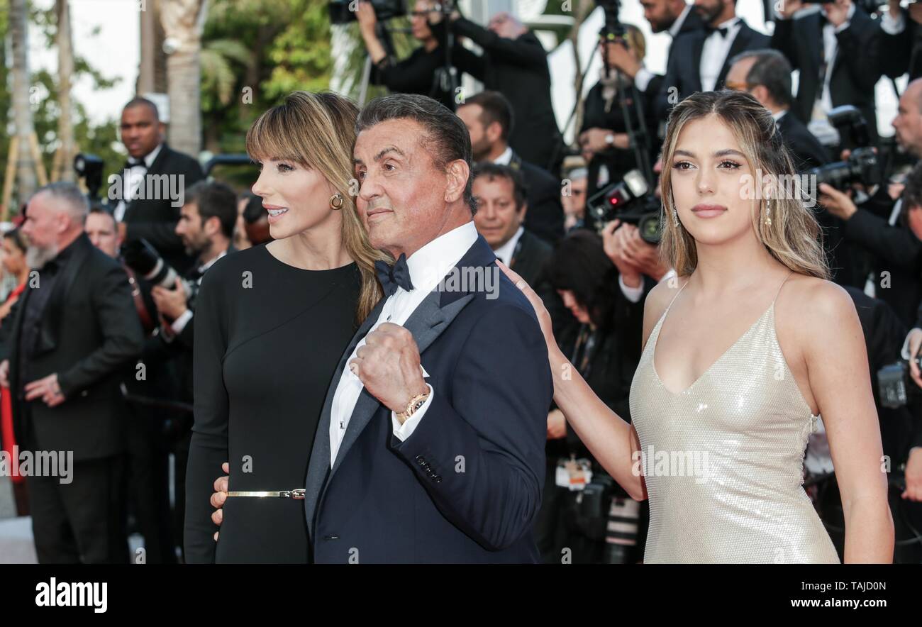 Sylvester Stallone, Jennifer Flavin, Sistine Stallone, 2019 Credit ...