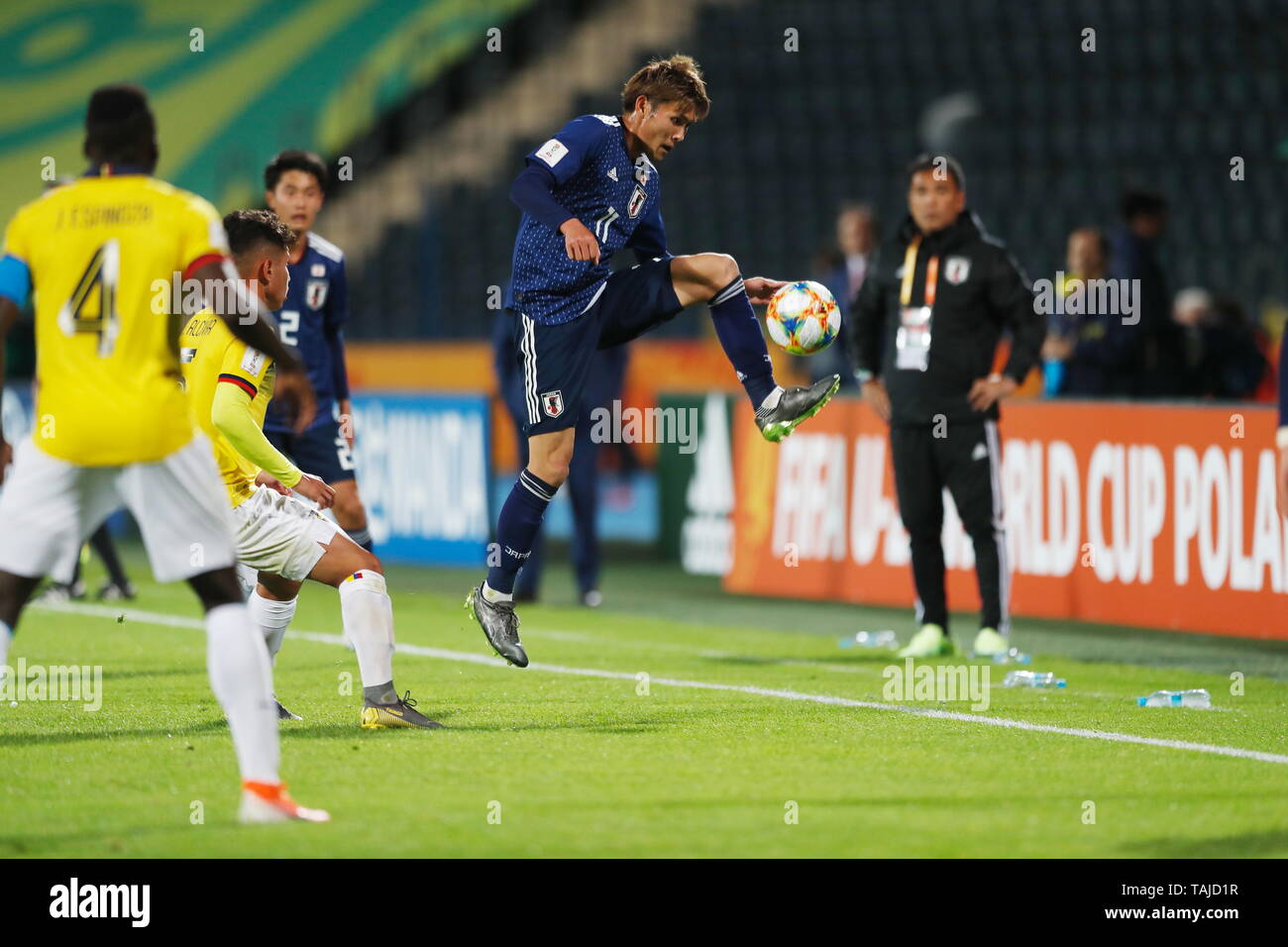 Bydgoszcz, Poland. 23rd May, 2019. Kyosuke Tagawa (JPN) Football/Soccer ...
