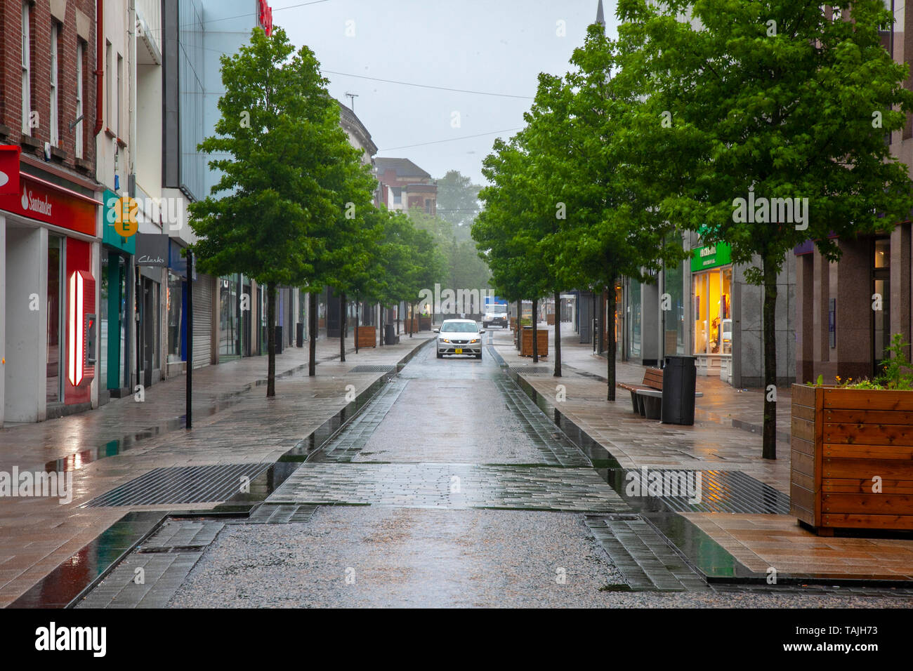 Fishergate Preston City Centre, Lancashire, UK. 26th May, 2019 UK ...