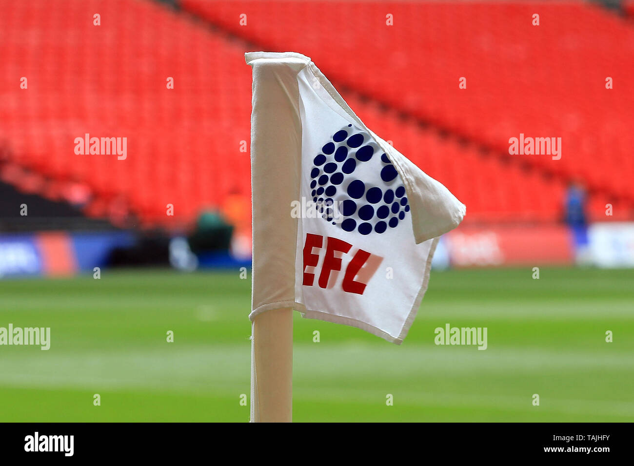 Football general view stadium corner flag hi-res stock photography and ...