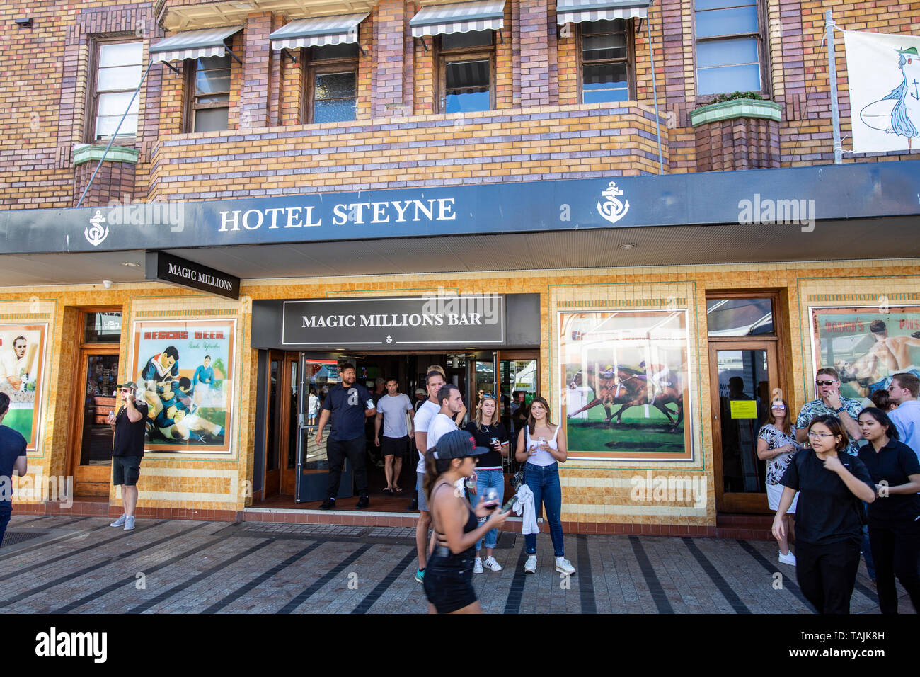 Hotel Steyne hotel and public bar in Manly beach,Sydney,Australia with ...