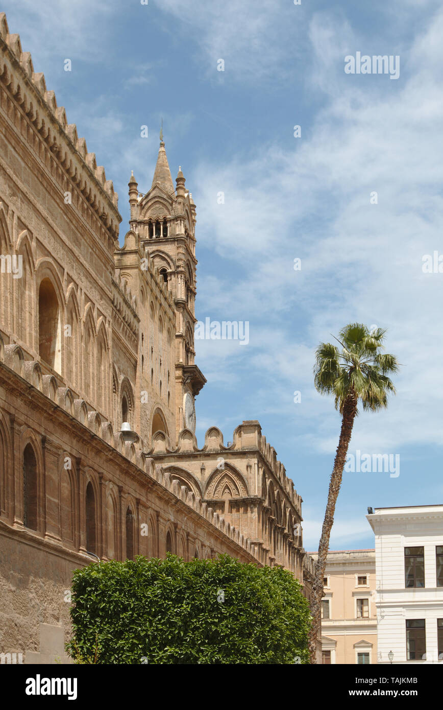 Cathedral church of Palermo, Italy Stock Photo - Alamy