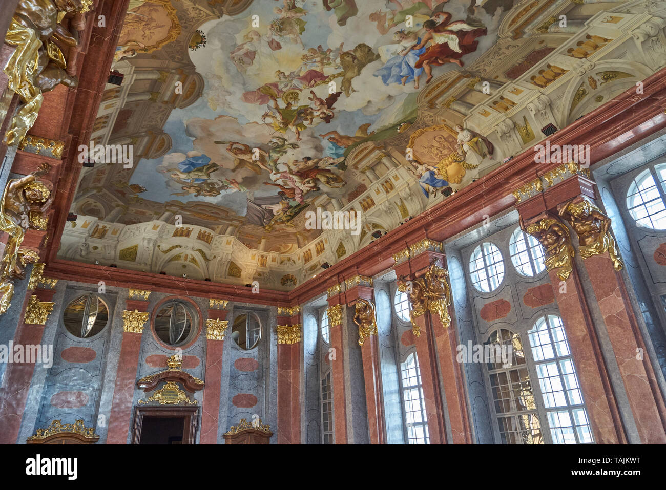 Melk abbey interior hi-res stock photography and images - Alamy
