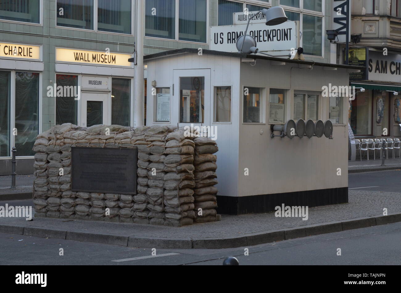 Checkpoint Charlie was an important roadblock located in Berlin between ...