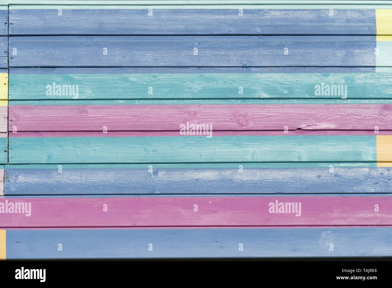 Colorful wooden boards, background picture, texture Stock Photo - Alamy