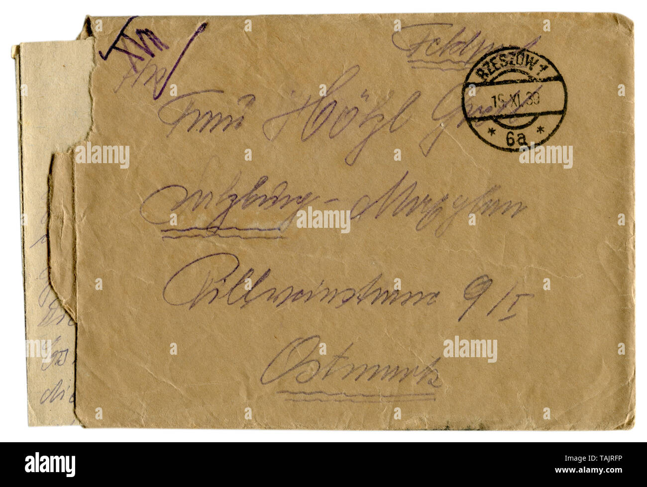 Rzeszów, occupied Poland, third Reich - 15 November 1939: historical ...