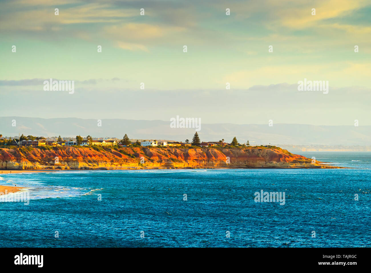 Port noarlunga beach from the sea hi-res stock photography and images ...