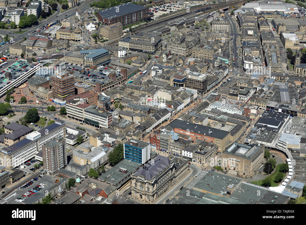 Queensgate market hall huddersfield hi-res stock photography and images ...
