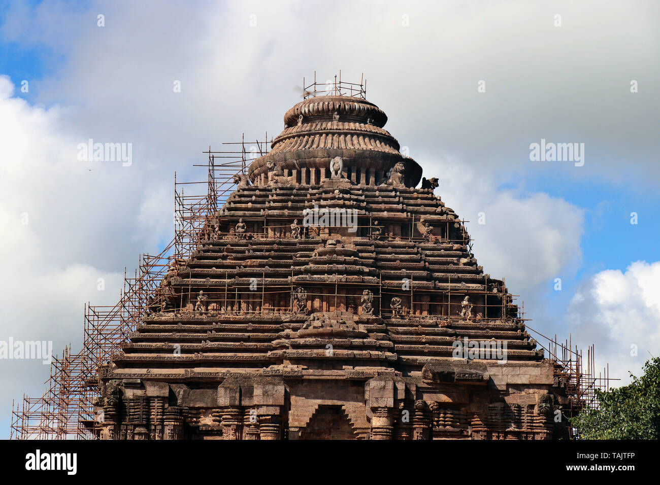 Konark Sun Temple in Odisha, India. Ancient Konark Sun Temple. This ...
