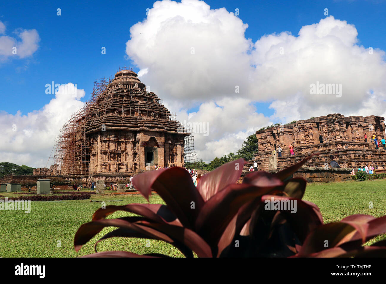 Konark Sun Temple in Odisha, India. Ancient Konark Sun Temple. This ...
