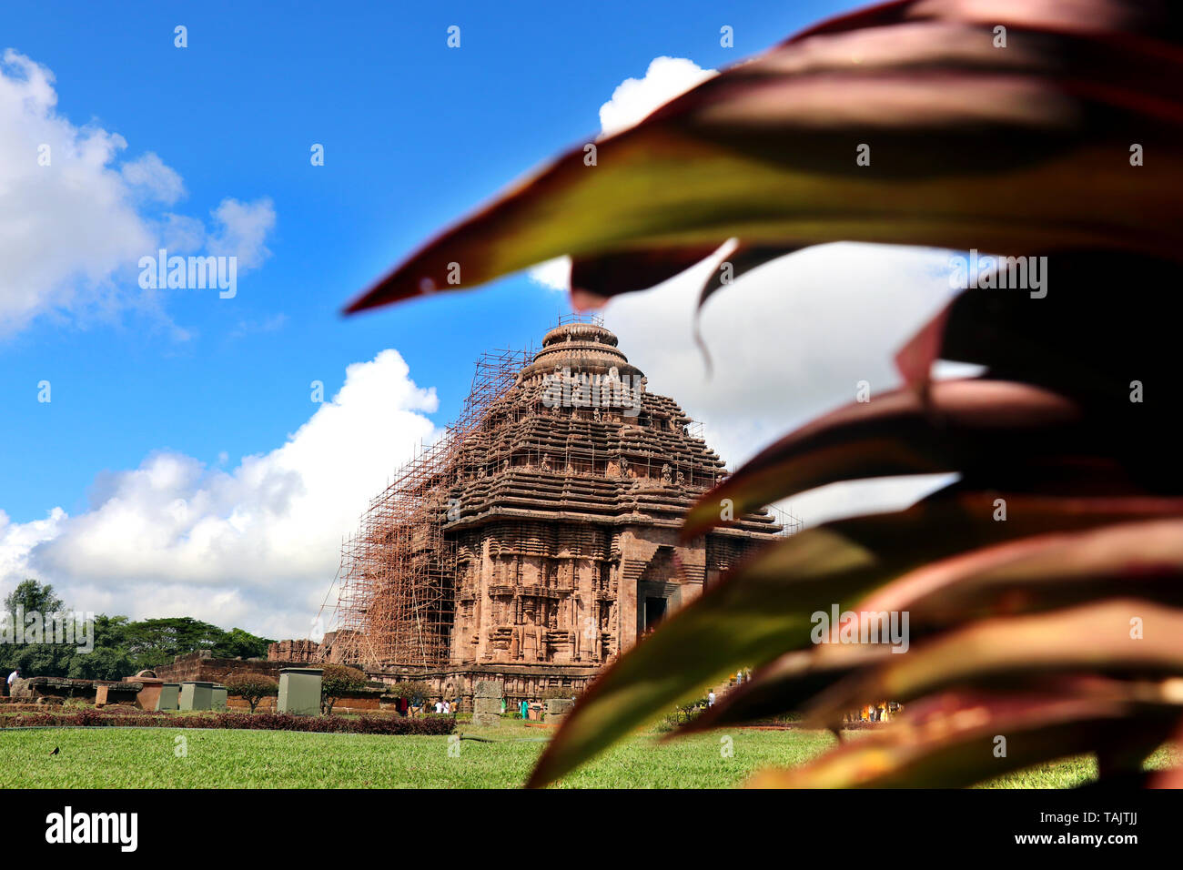 Konark Sun Temple in Odisha, India. Ancient Konark Sun Temple. This ...