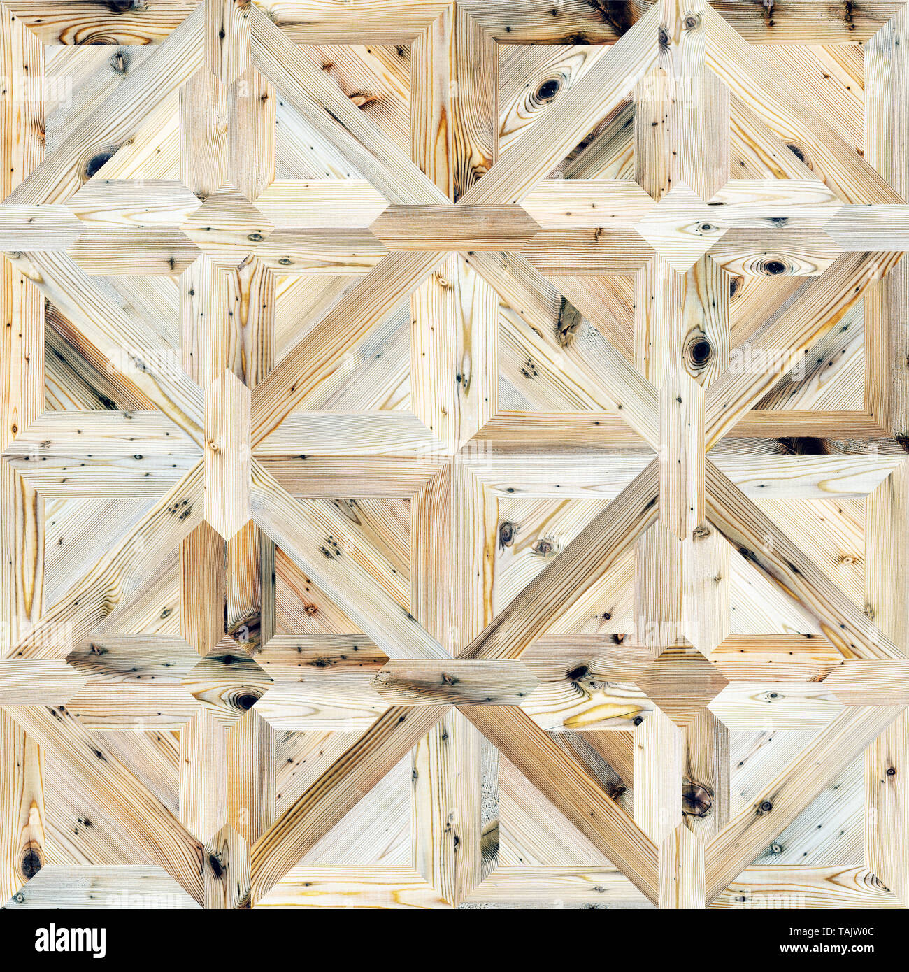 Classic pattern parquet of natural wood seamless texture Stock Photo ...