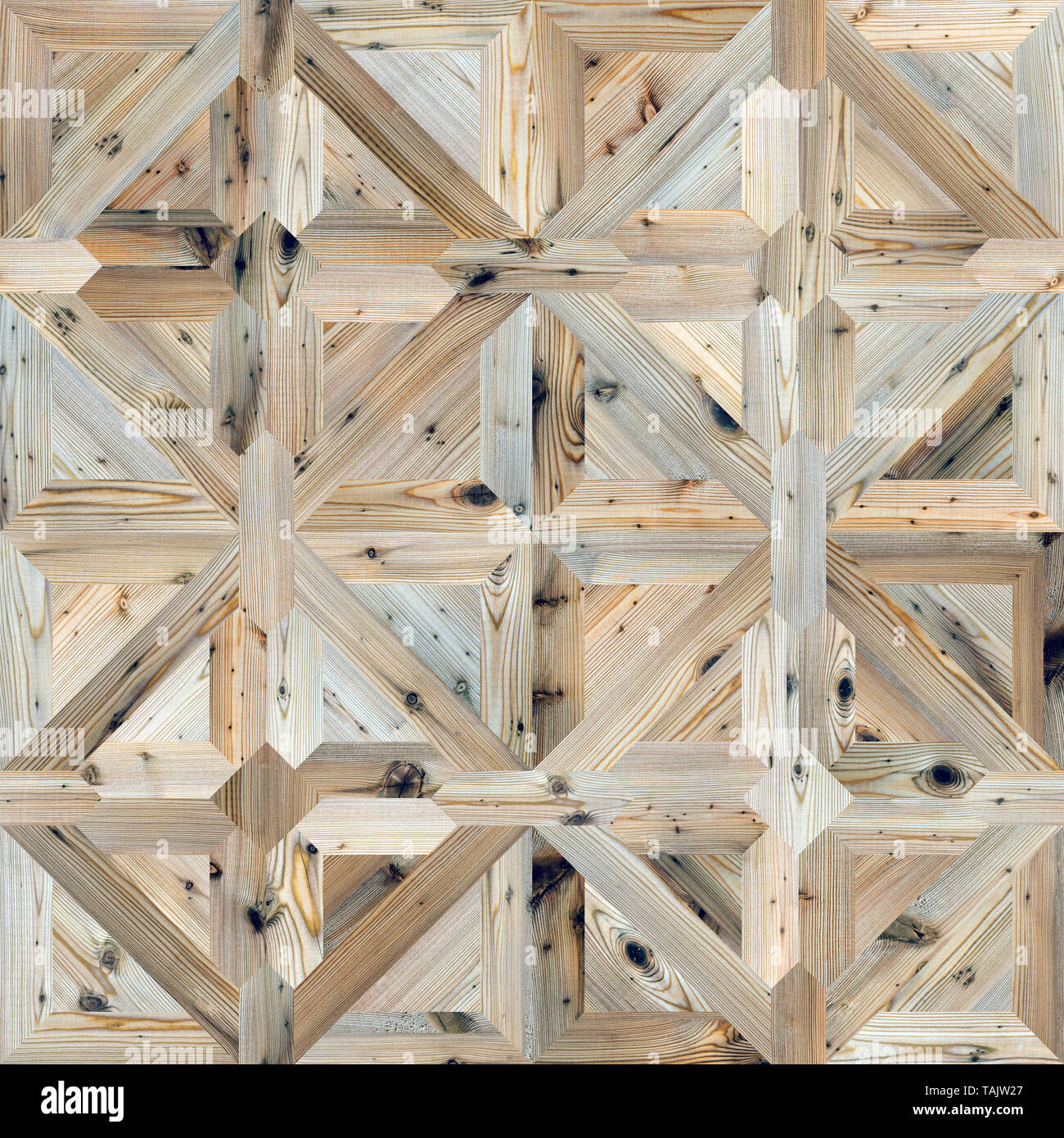 Classic pattern parquet of natural wood seamless texture Stock Photo ...