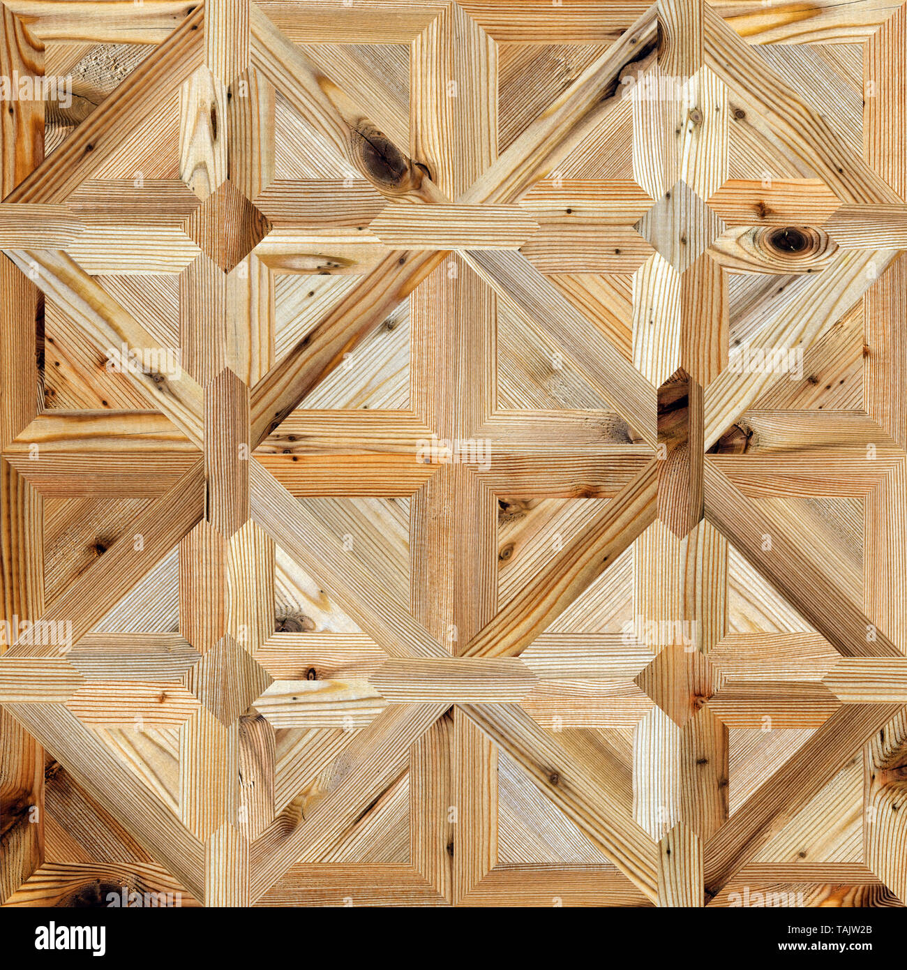 Classic pattern parquet of natural wood seamless texture Stock Photo ...