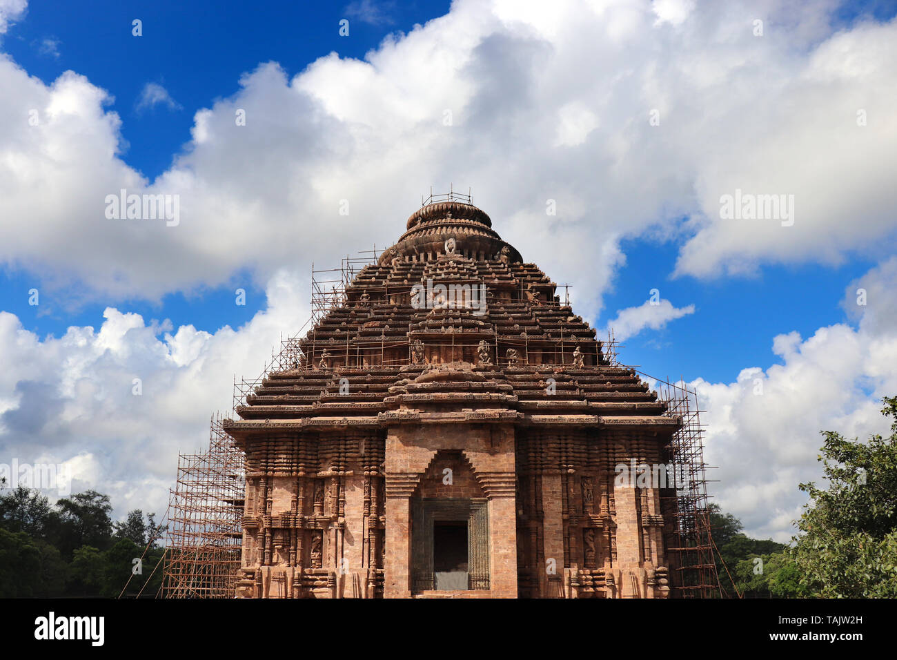 Konark Sun Temple in Odisha, India. Ancient Konark Sun Temple. This ...