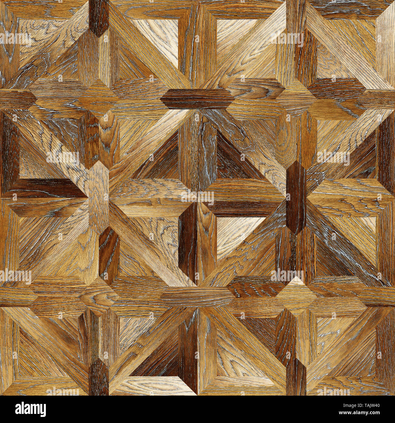 Classic pattern parquet of natural wood seamless texture Stock Photo ...
