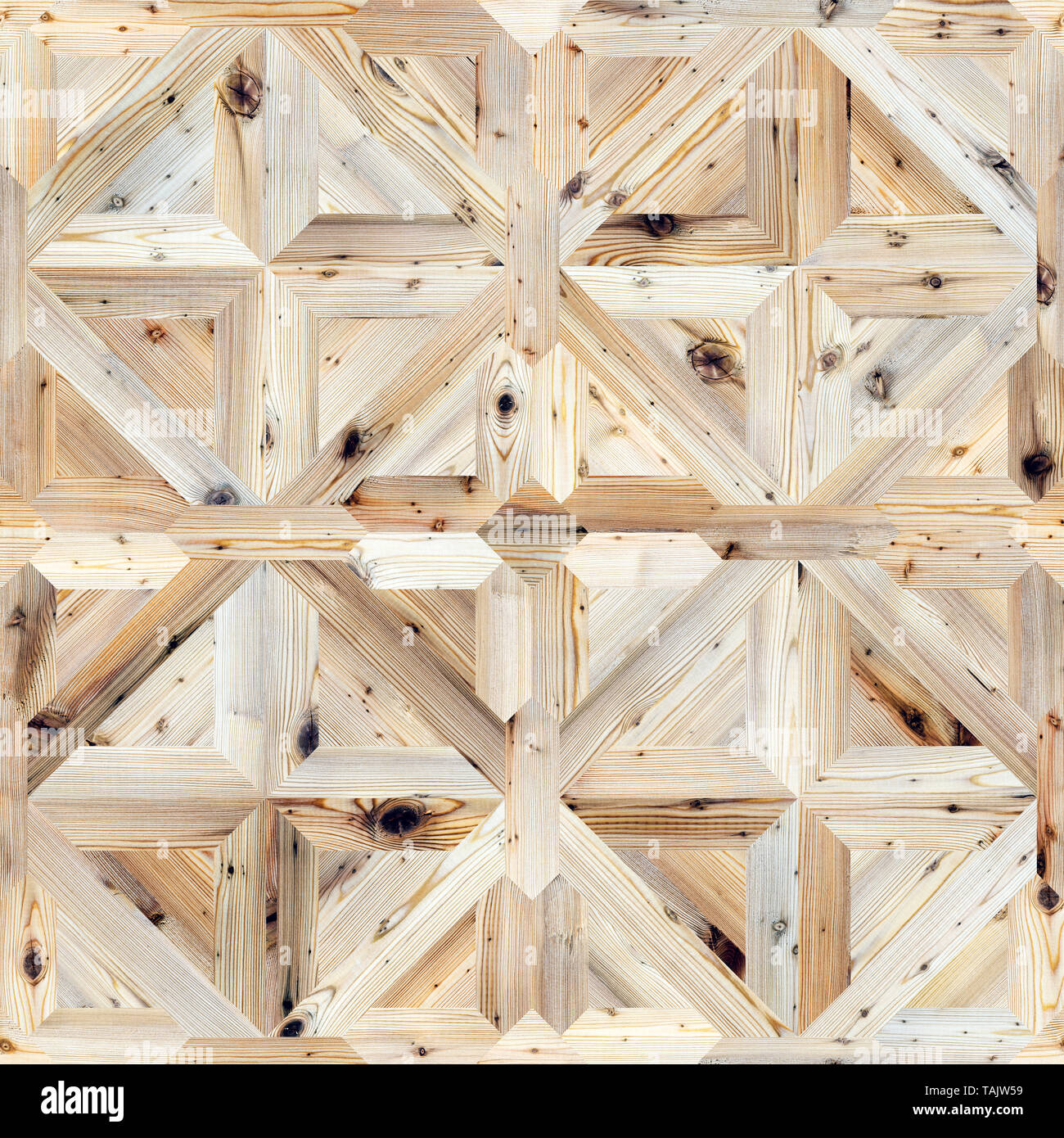 Classic pattern parquet of natural wood seamless texture Stock Photo ...