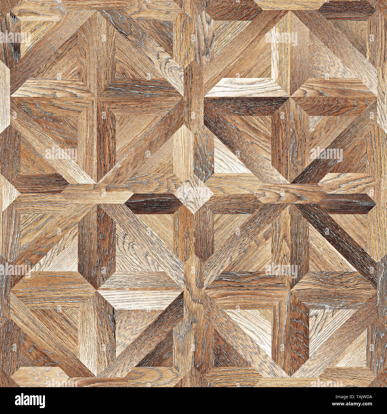 Classic pattern parquet of natural wood seamless texture Stock Photo ...