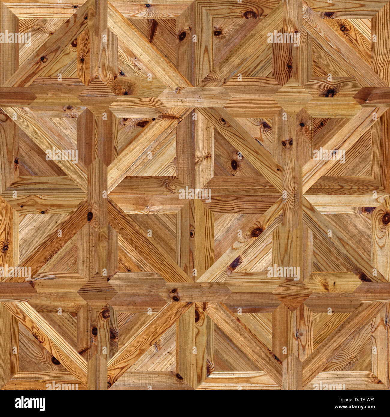 Classic pattern parquet of natural wood seamless texture Stock Photo ...