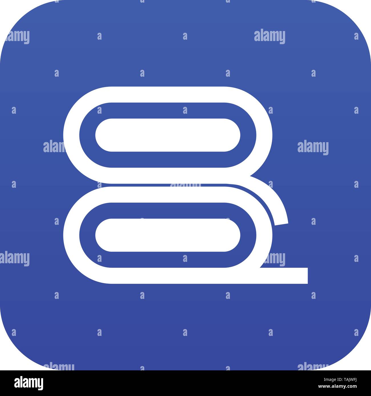 Fabric icon digital blue Stock Vector Image & Art - Alamy