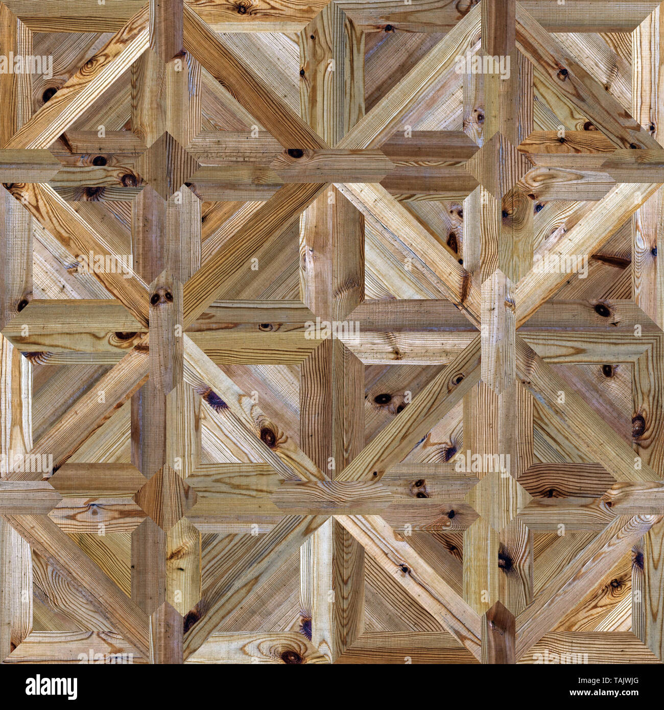 Classic pattern parquet of natural wood seamless texture Stock Photo ...