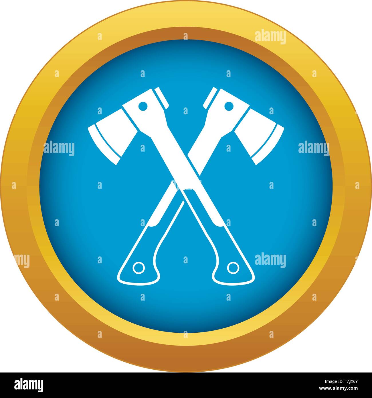Crossed axes icon blue vector isolated Stock Vector Image & Art - Alamy