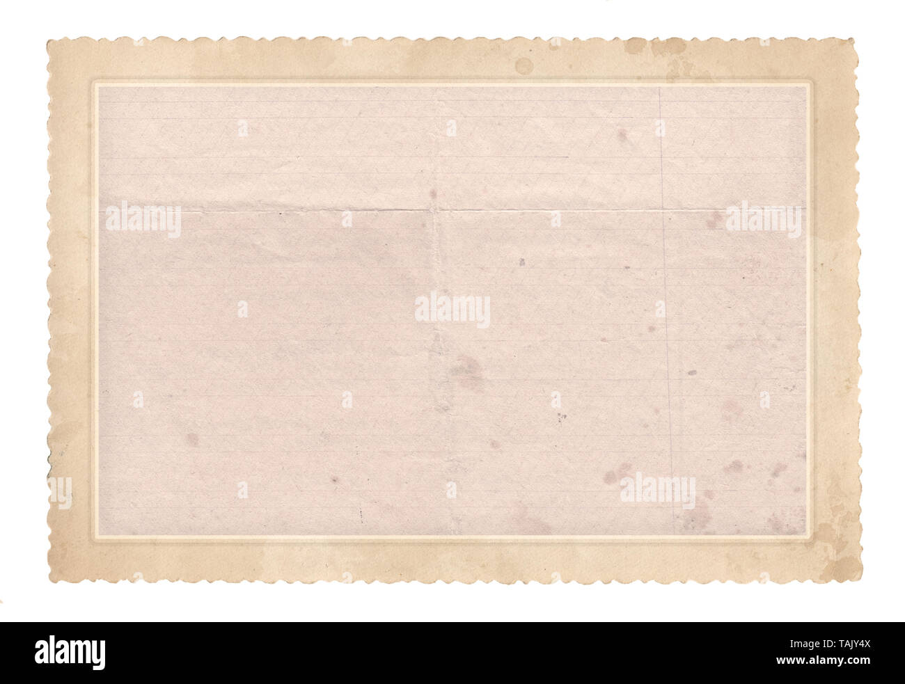 Postcard frame serrated edge hi-res stock photography and images - Alamy