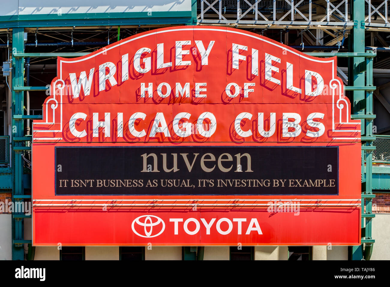 Wrigley Field Sign