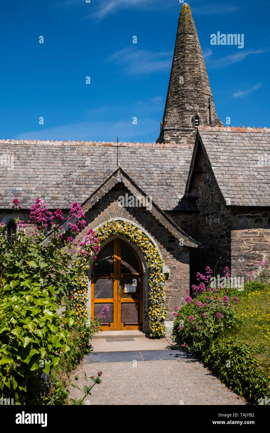 St enodoc's church hi-res stock photography and images - Alamy