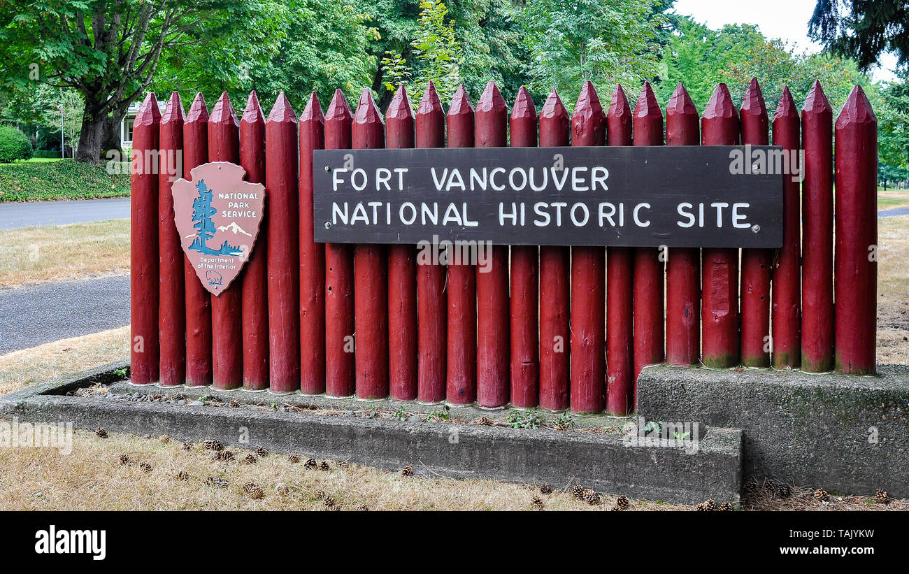 Fort vancouver, washington hi-res stock photography and images - Alamy