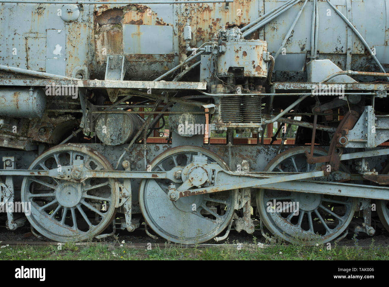 Haapsalu Railway Museum, Haapsalu, Estonia.L-1646 heavy freight ...