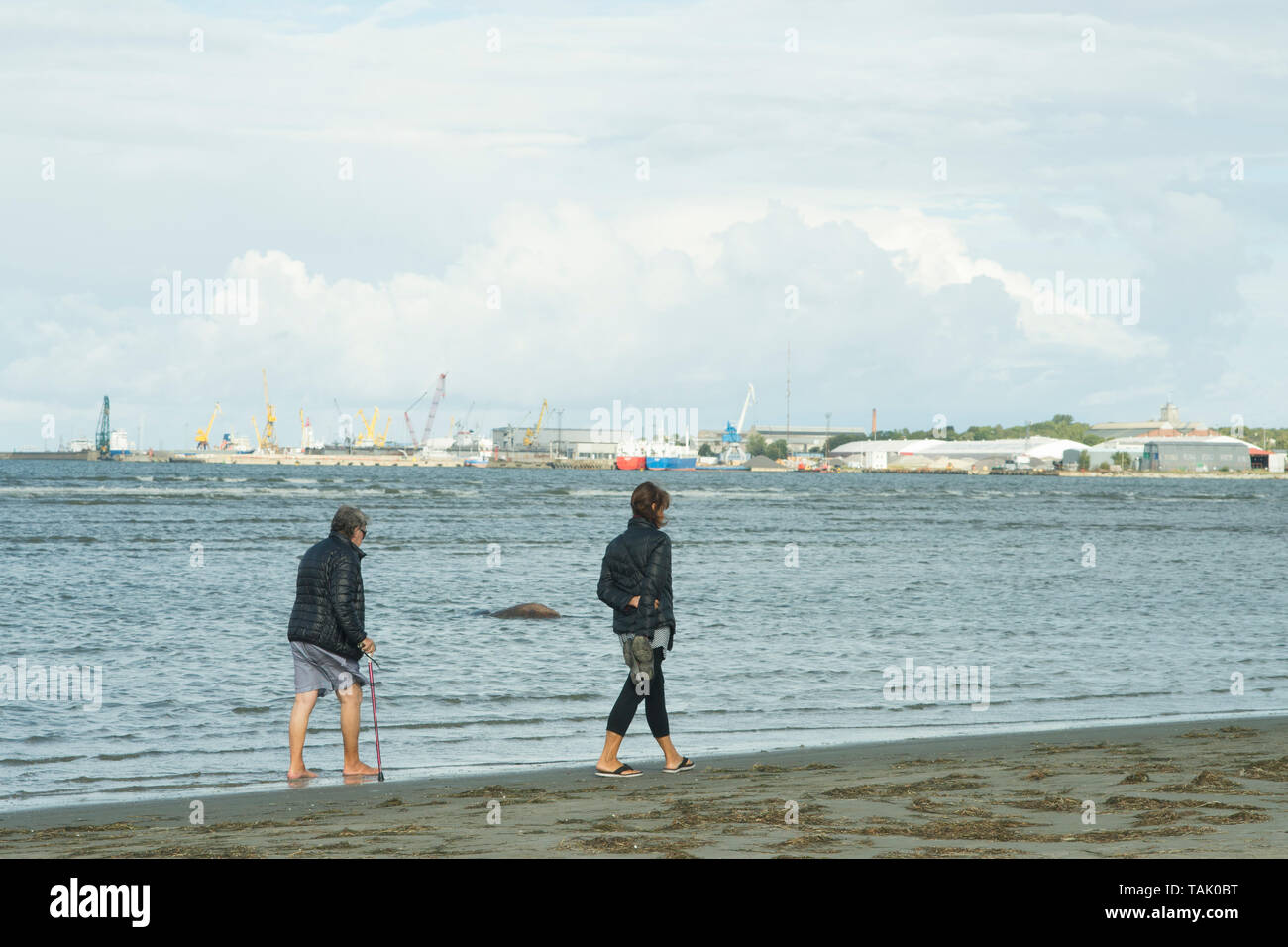 Stroomi beach tallinn hi-res stock photography and images - Alamy