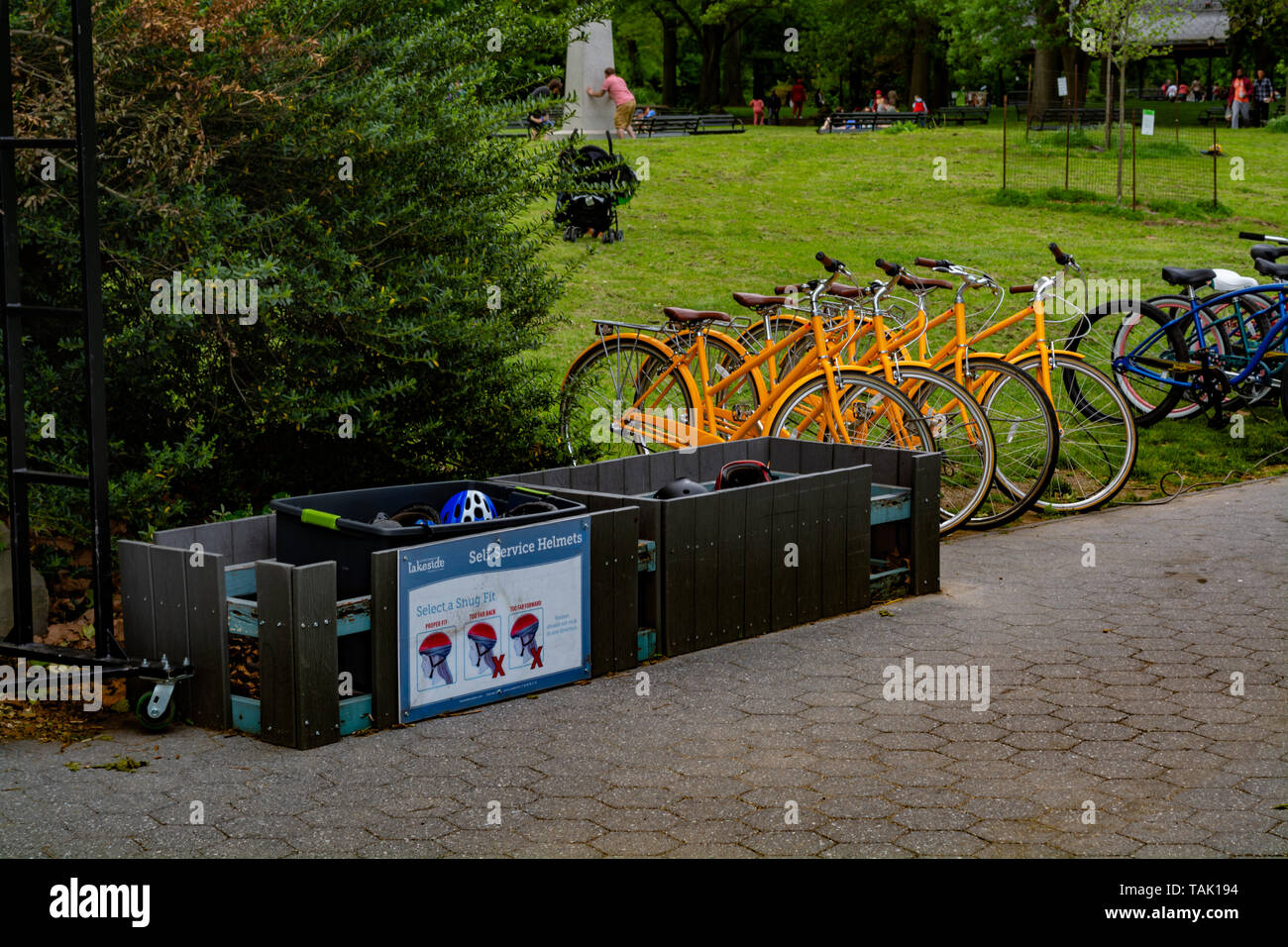 Modern bicycle park hi-res stock photography and images - Alamy