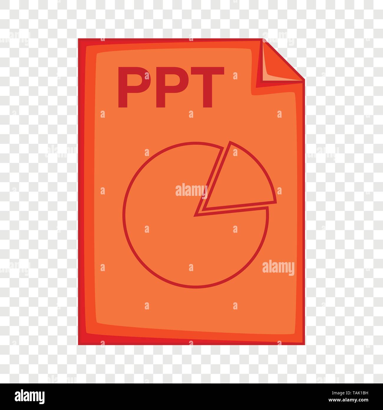 PPT file icon, cartoon style Stock Vector Image & Art - Alamy
