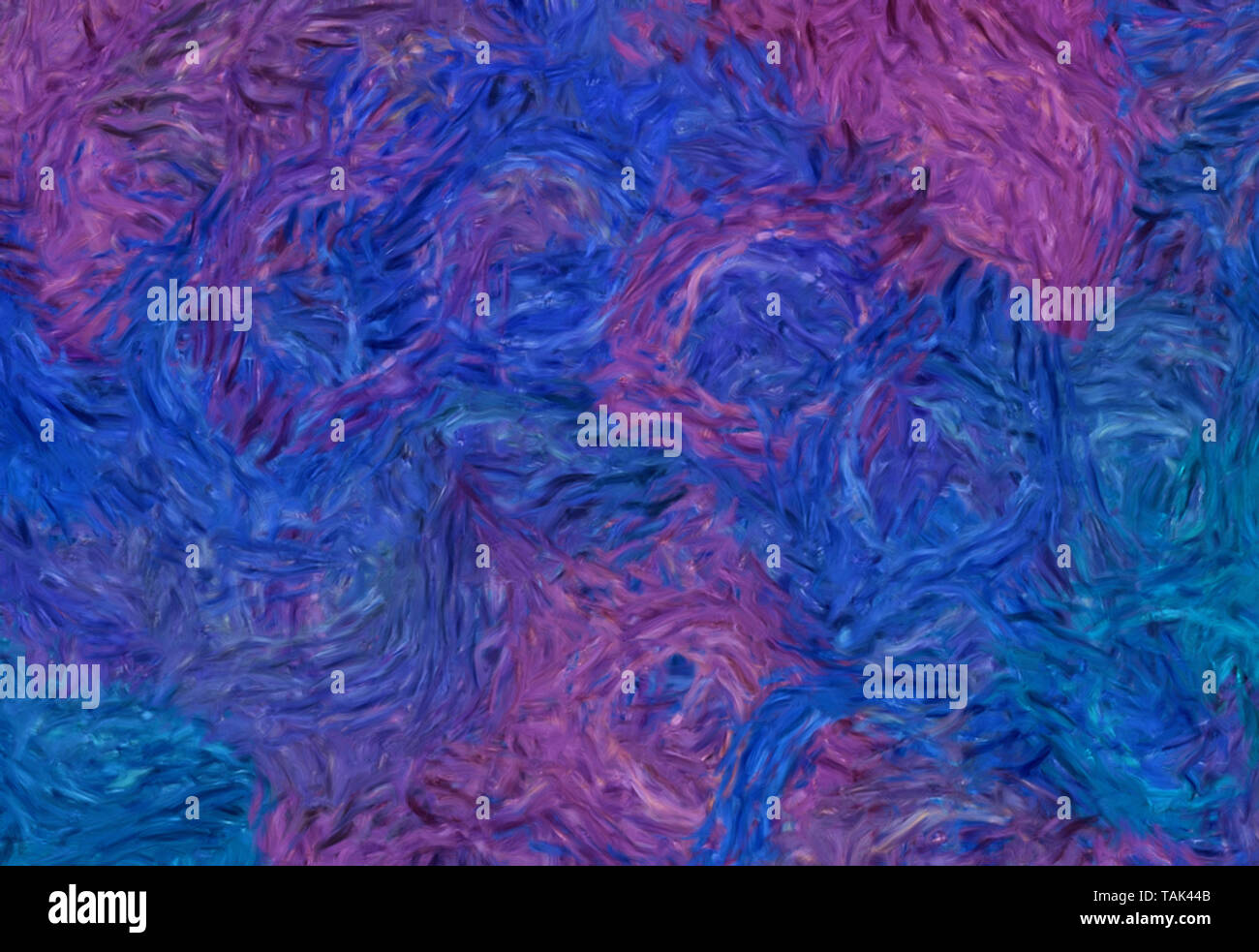 Abstract texture background. Digital painting in Vincent Van Gogh style ...