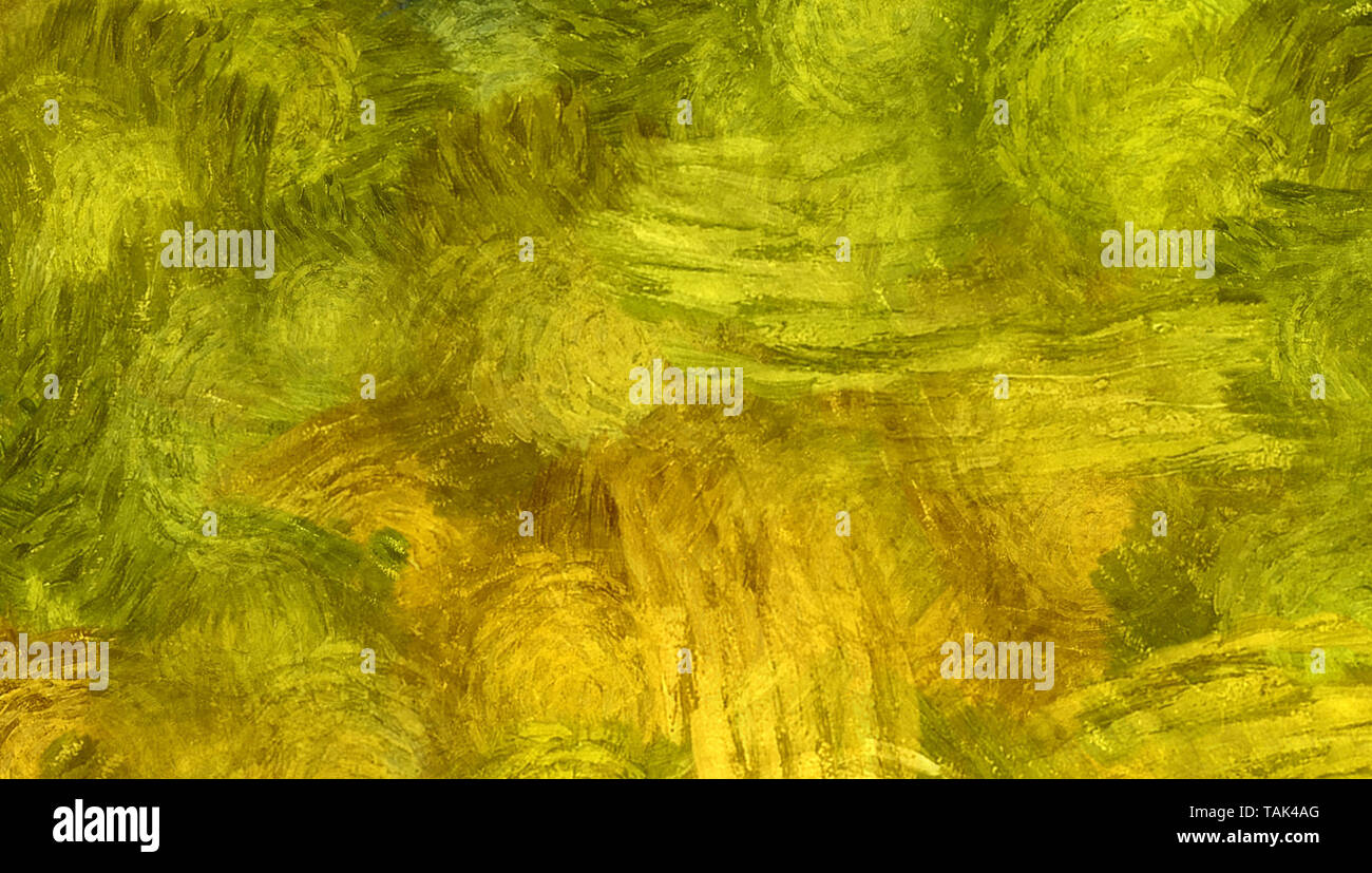 Modern painting wall art decor. Abstract drawing background. Vincent ...
