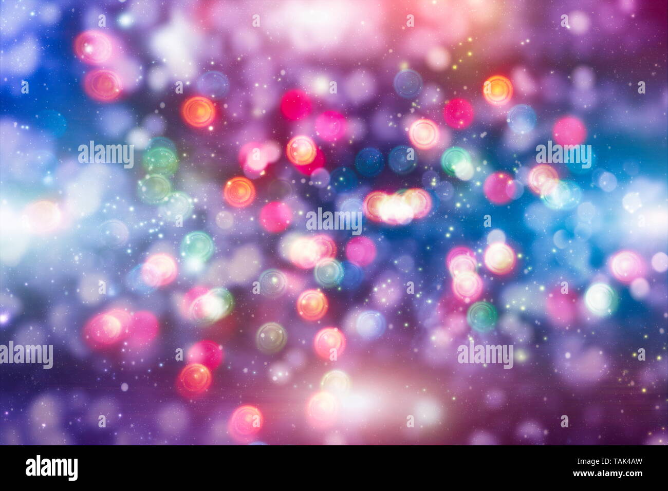 midnight traffic. Motion blur abstract background ,De focused/blur ...