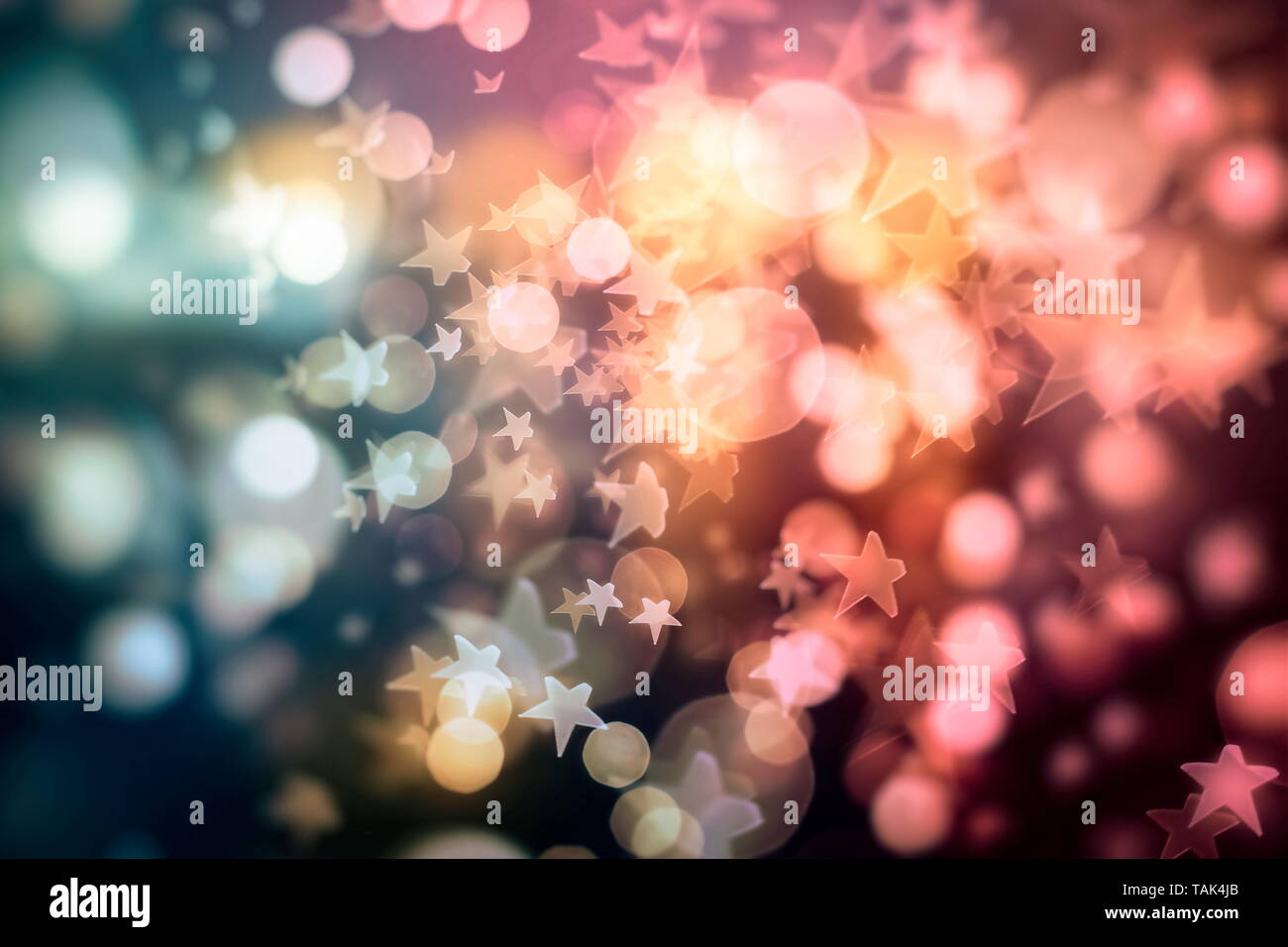 midnight traffic. Motion blur abstract background ,De focused/blur ...