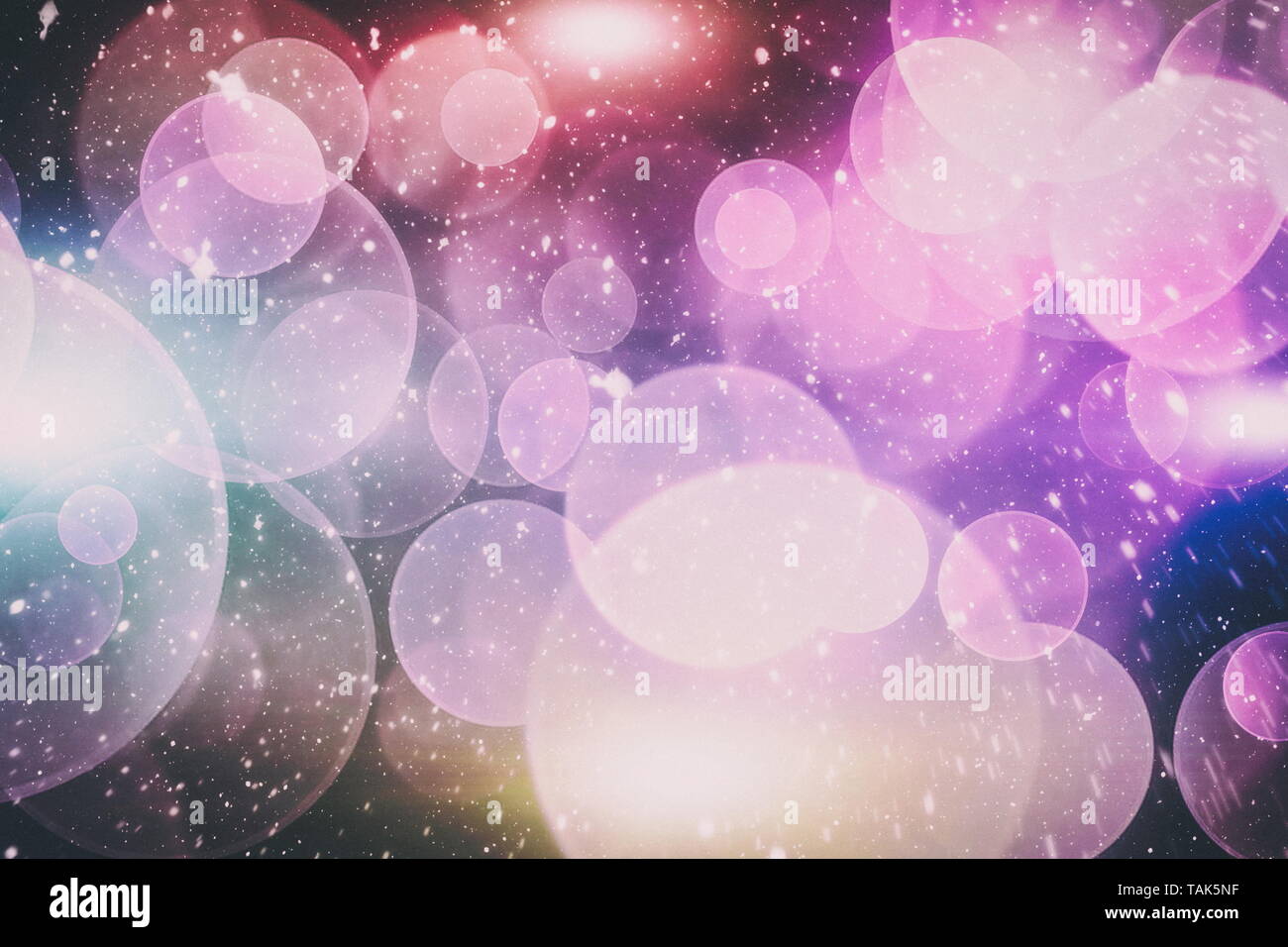 midnight traffic. Motion blur abstract background ,De focused/blur ...