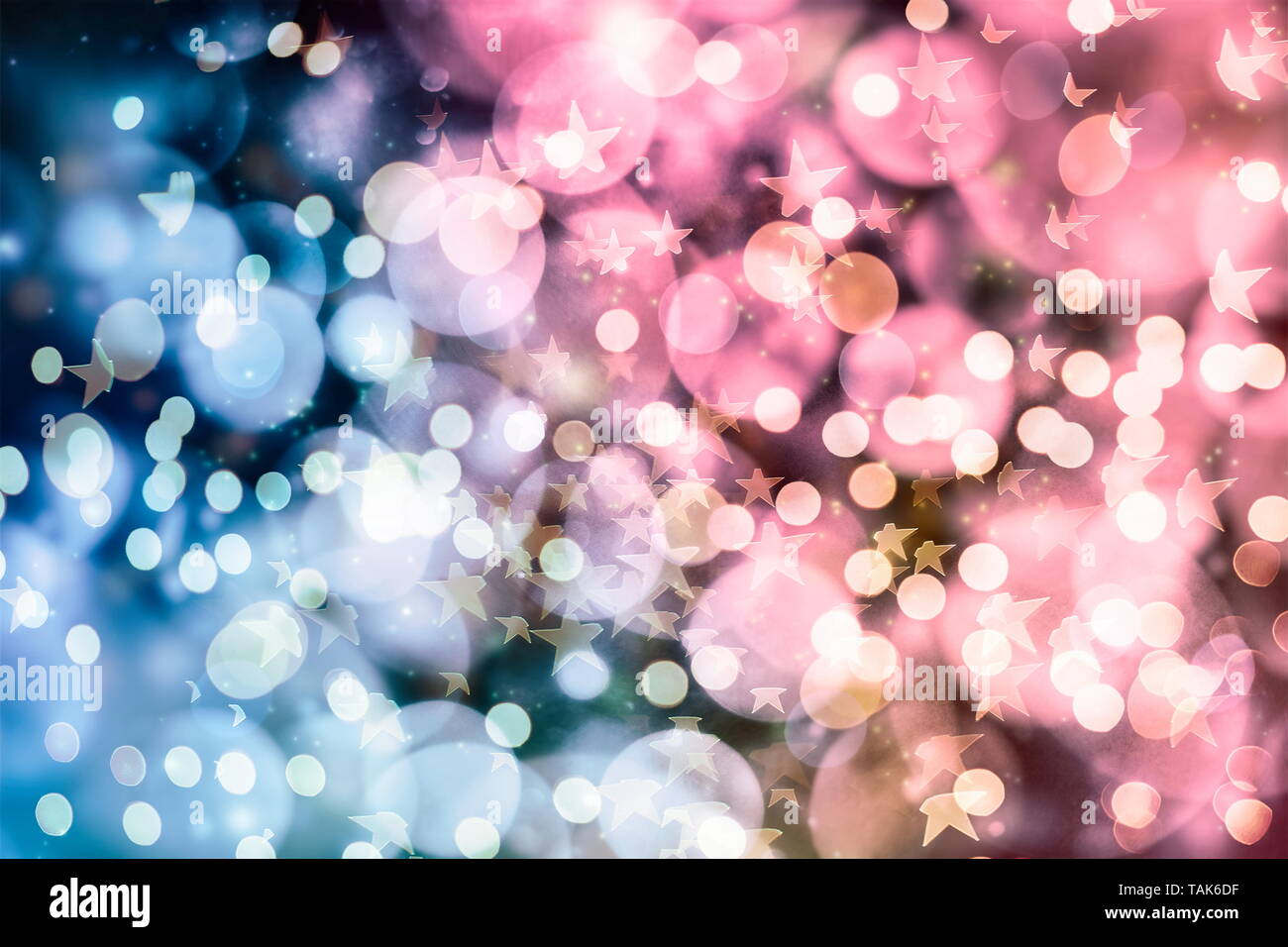 midnight traffic. Motion blur abstract background ,De focused/blur ...