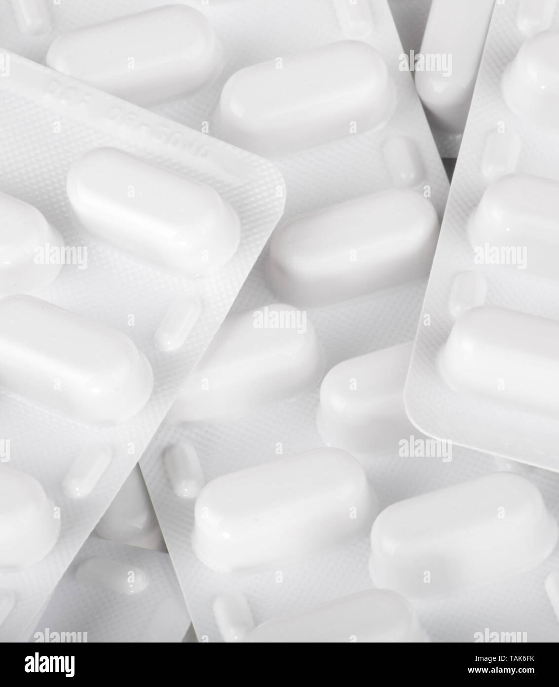 many tablets in blister background Stock Photo - Alamy