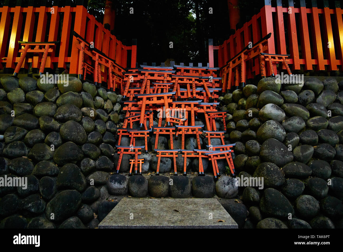 Stone Torii Gates High Resolution Stock Photography and Images - Alamy