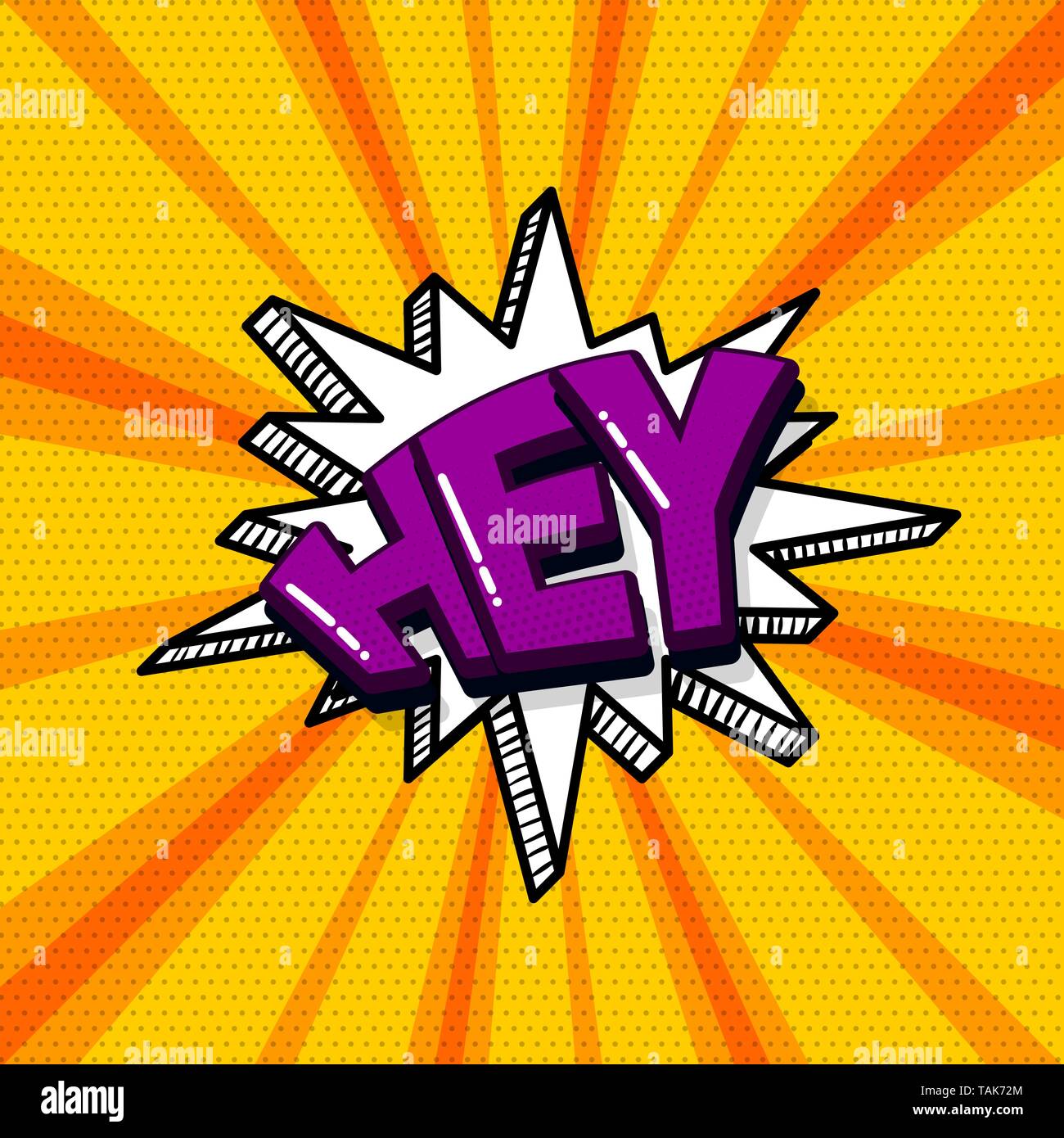 Pop art comic text Stock Vector Image & Art - Alamy