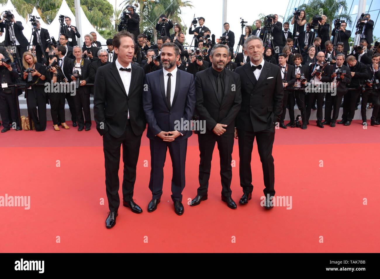 May 25, 2019 - Cannes, France - CANNES, FRANCE - MAY 25: (L-R) Eric ...