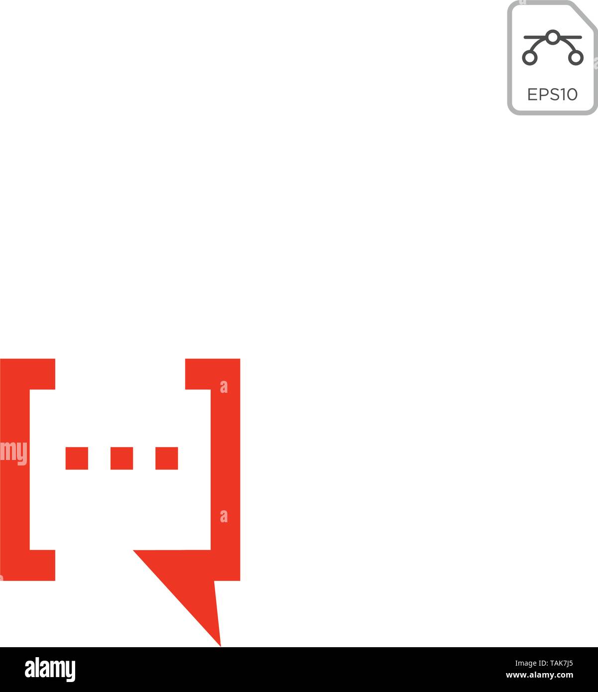 Voice message icon messaging Cut Out Stock Images & Pictures - Alamy