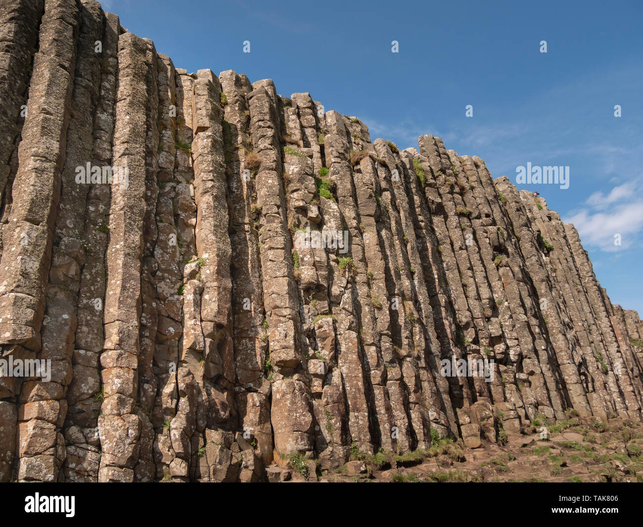 Famous rocks of Giants Causeway in North Ireland - travel photography ...